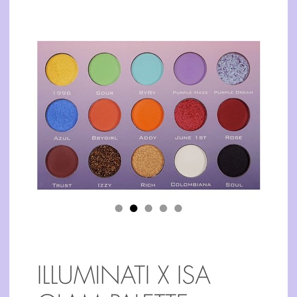 Illuminati | Makeup | Illuminati Cosmetics X Isa Eyeshadow Palette ...